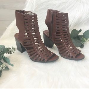 Forever 21 | Shoes | Caged Peep Toe Sandal | Poshmark